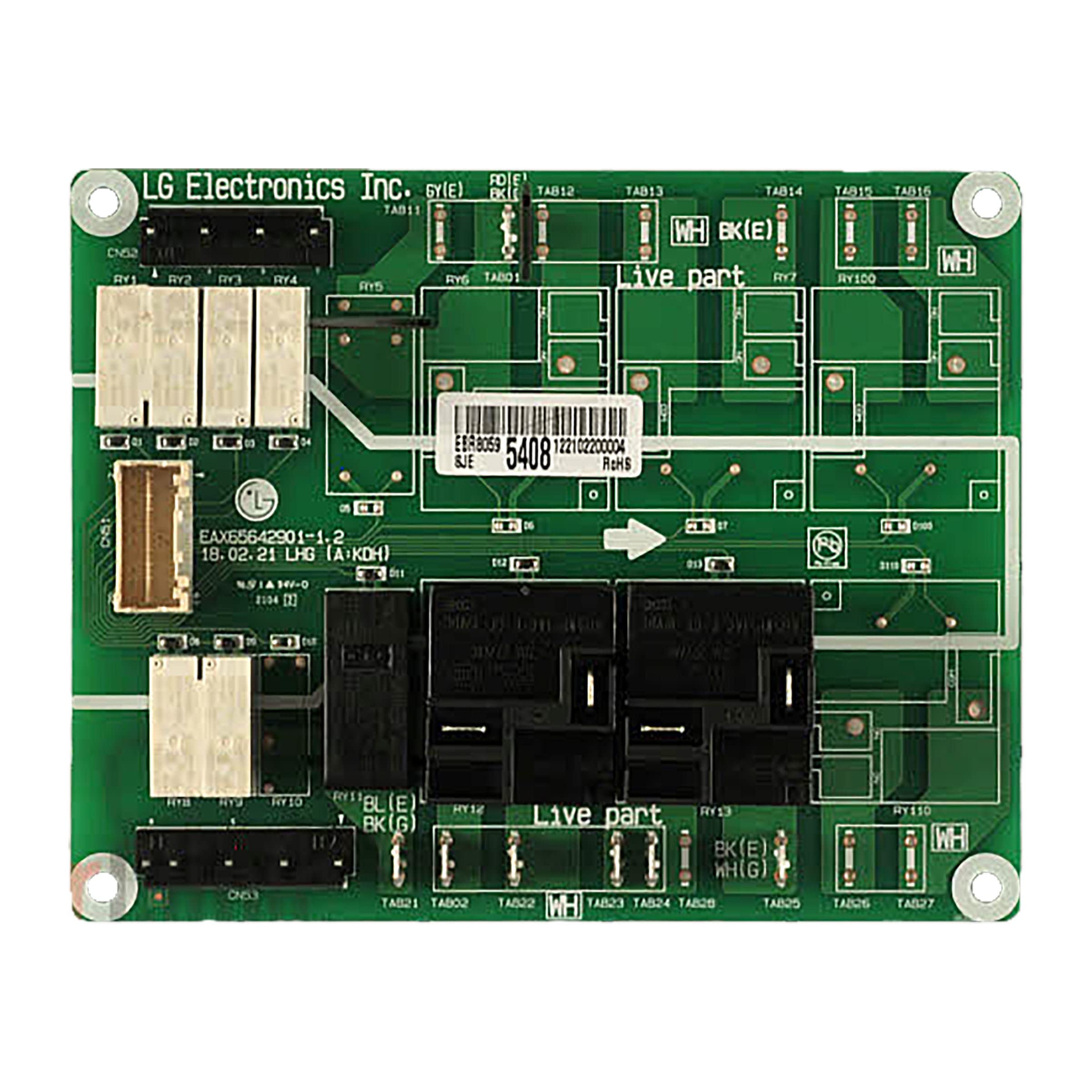 Amazon.com: LG EBR80595408 Range Oven Relay Control Board : Appliances