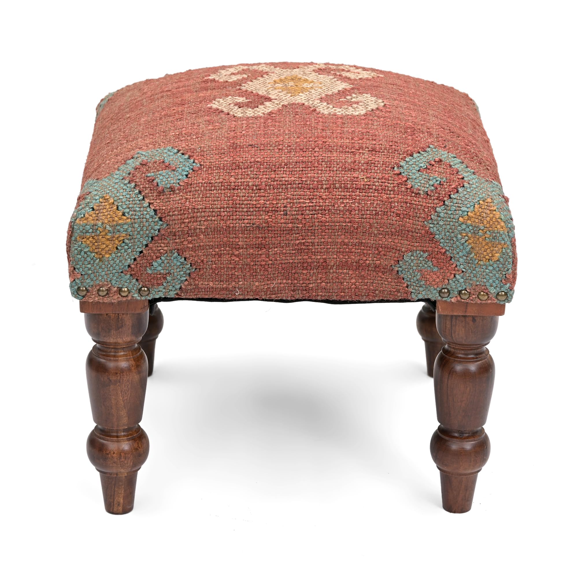 Amazon.com: NATURAL FURNISH Handmade Jute Soft Ottomans Square Shape ...