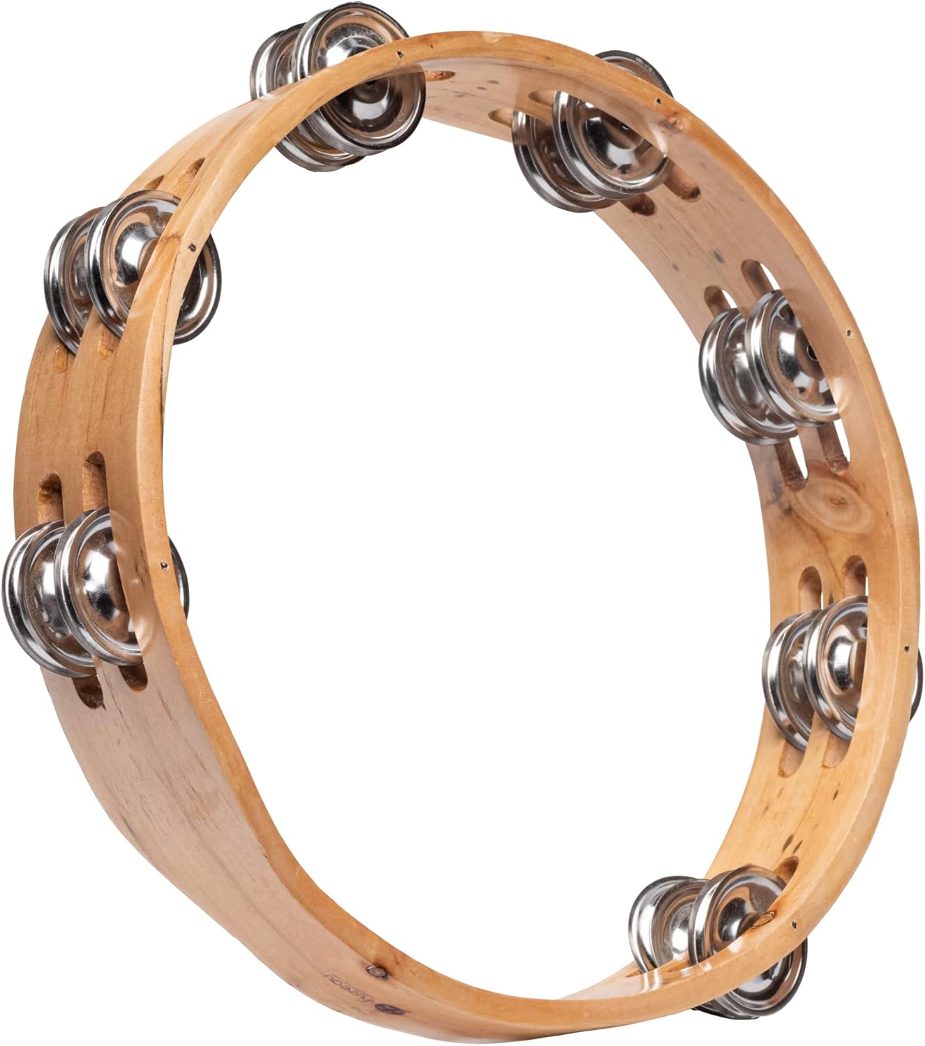 FUZEAU - 587 - Couronne de 14 Cymbalettes - en Bois - 25 CM - A Frapper ...