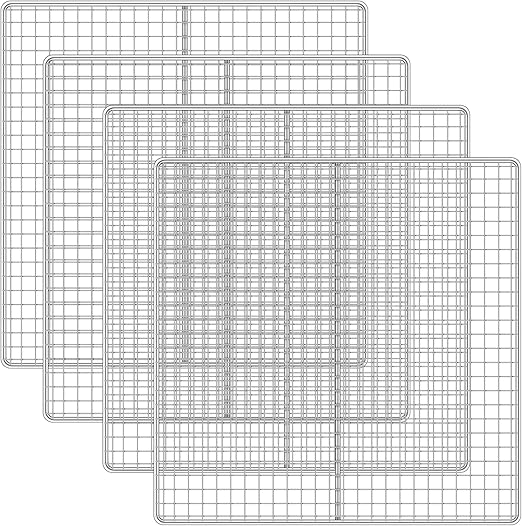 Amazon.com: Yaocom 4 Pcs 13.5 x 13.5 Inch Fryer Screen Stainless Steel ...