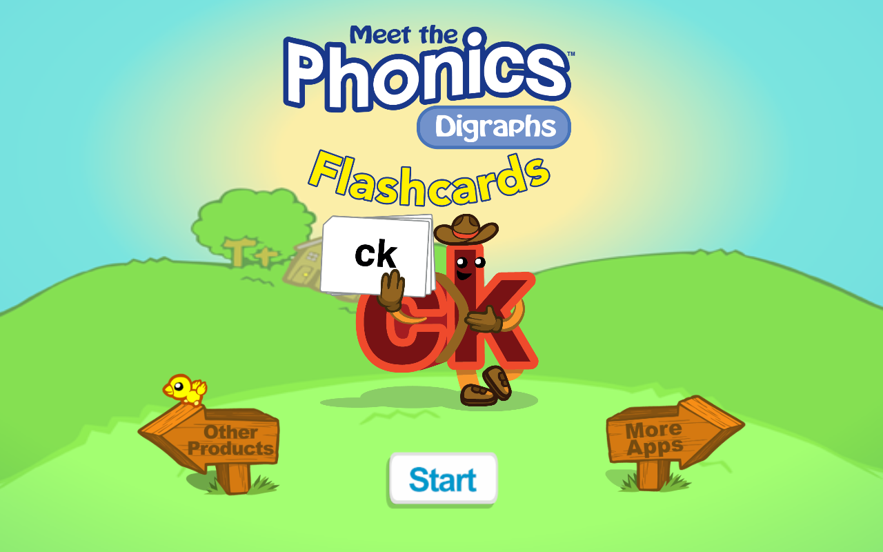Meet the Phonics - Digraphs Flashcards - App on Amazon Appstore