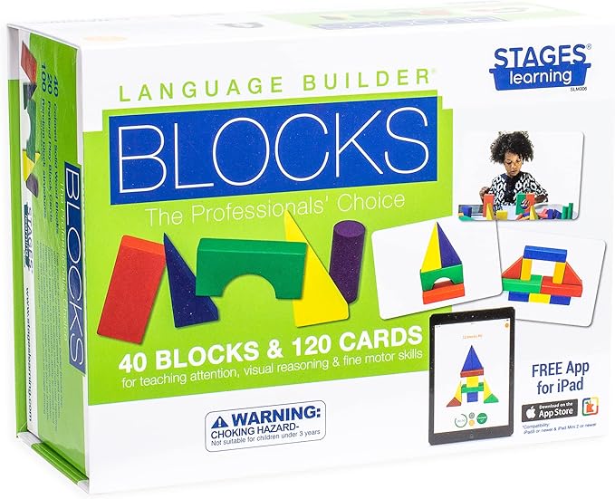 Amazon.com: Stages Learning Materials Language Builder Block Imitation ...