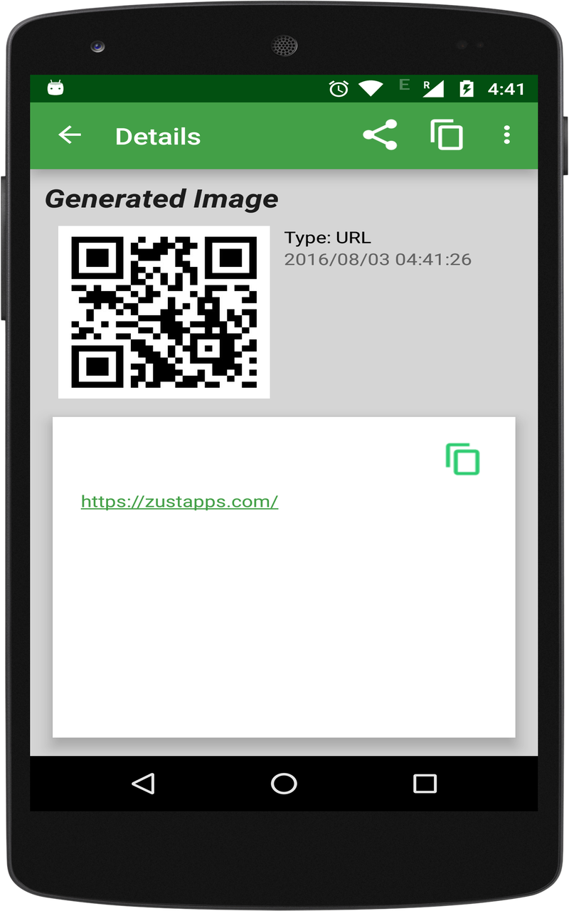 QR Code GenScan - App on the Amazon Appstore