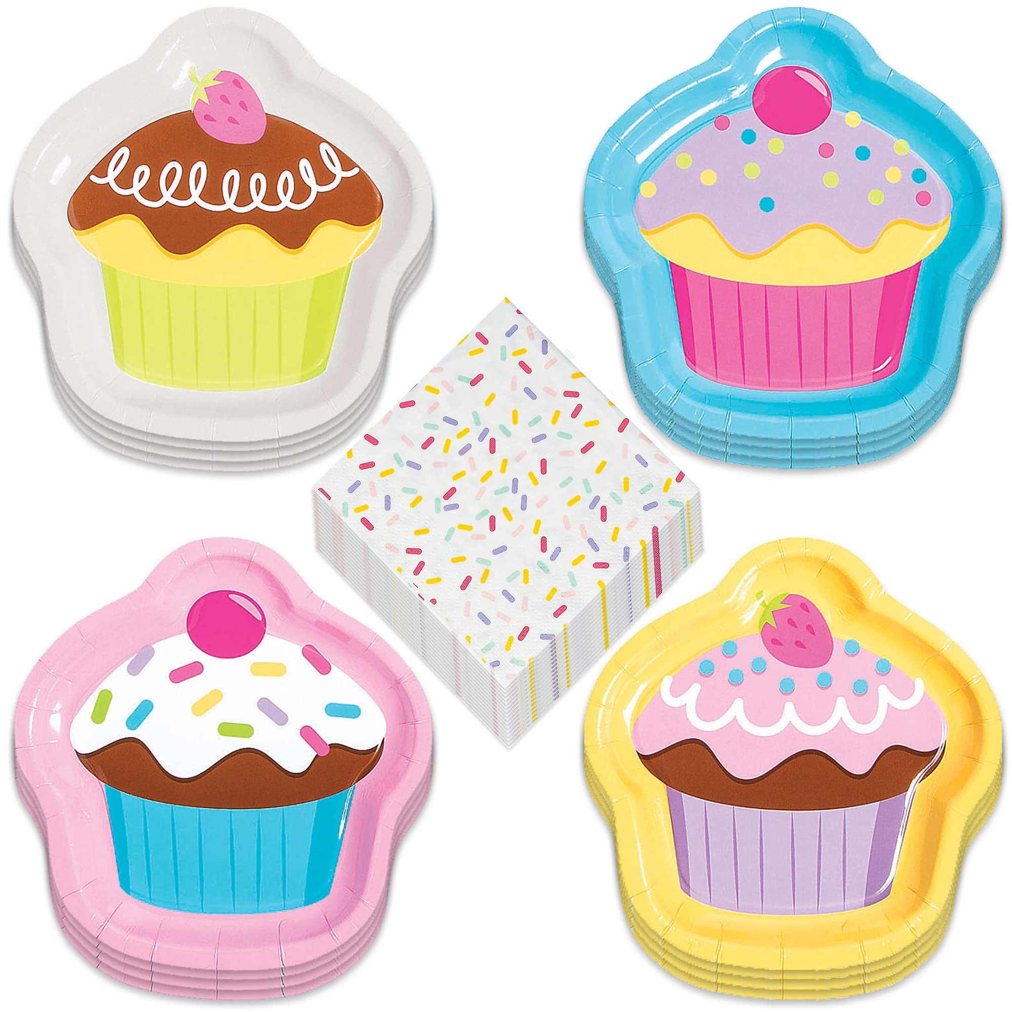 Cupcake Shaped Birthday Cake