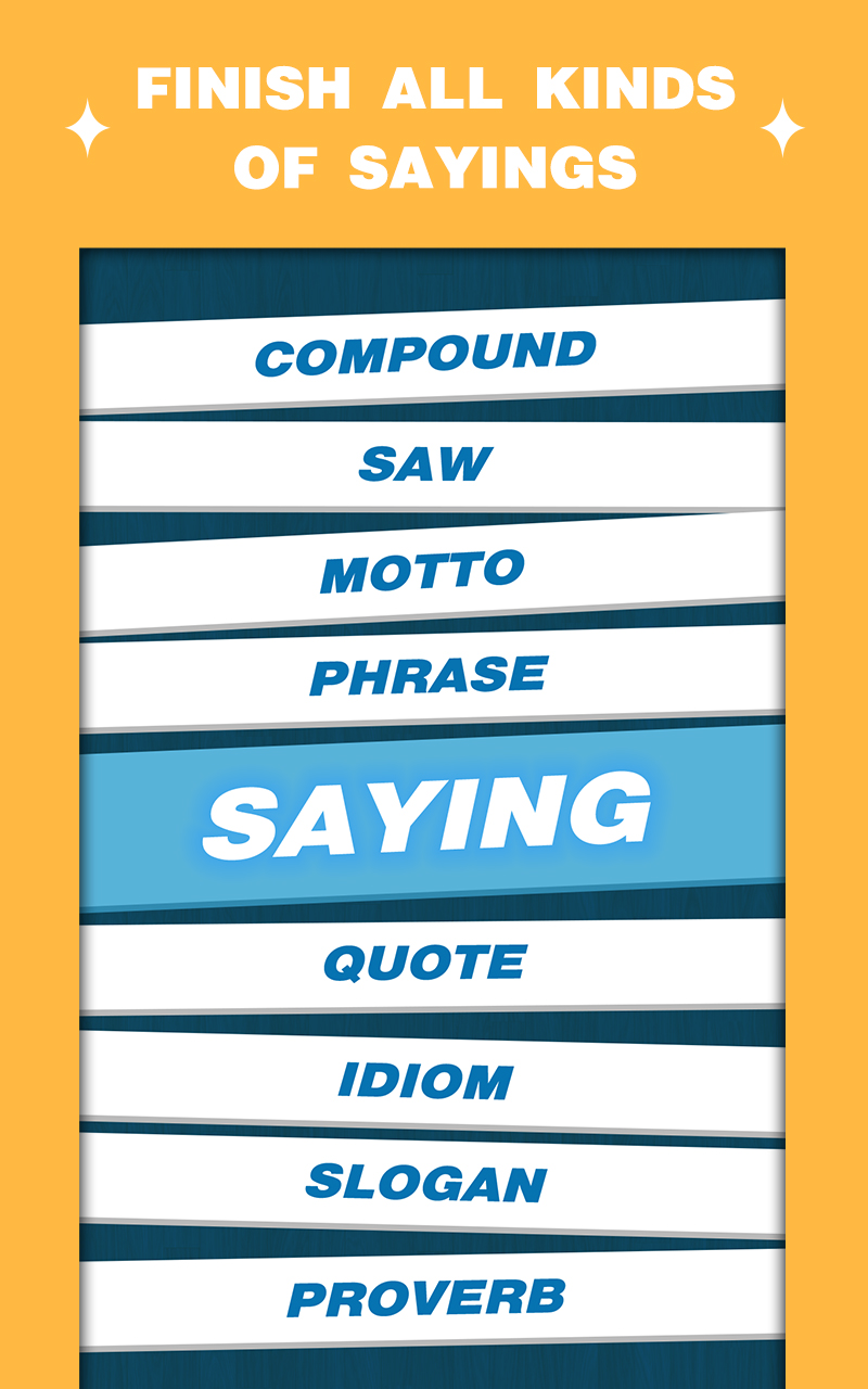Word Saying - Phrases, Idioms and Proverbs - App on Amazon Appstore
