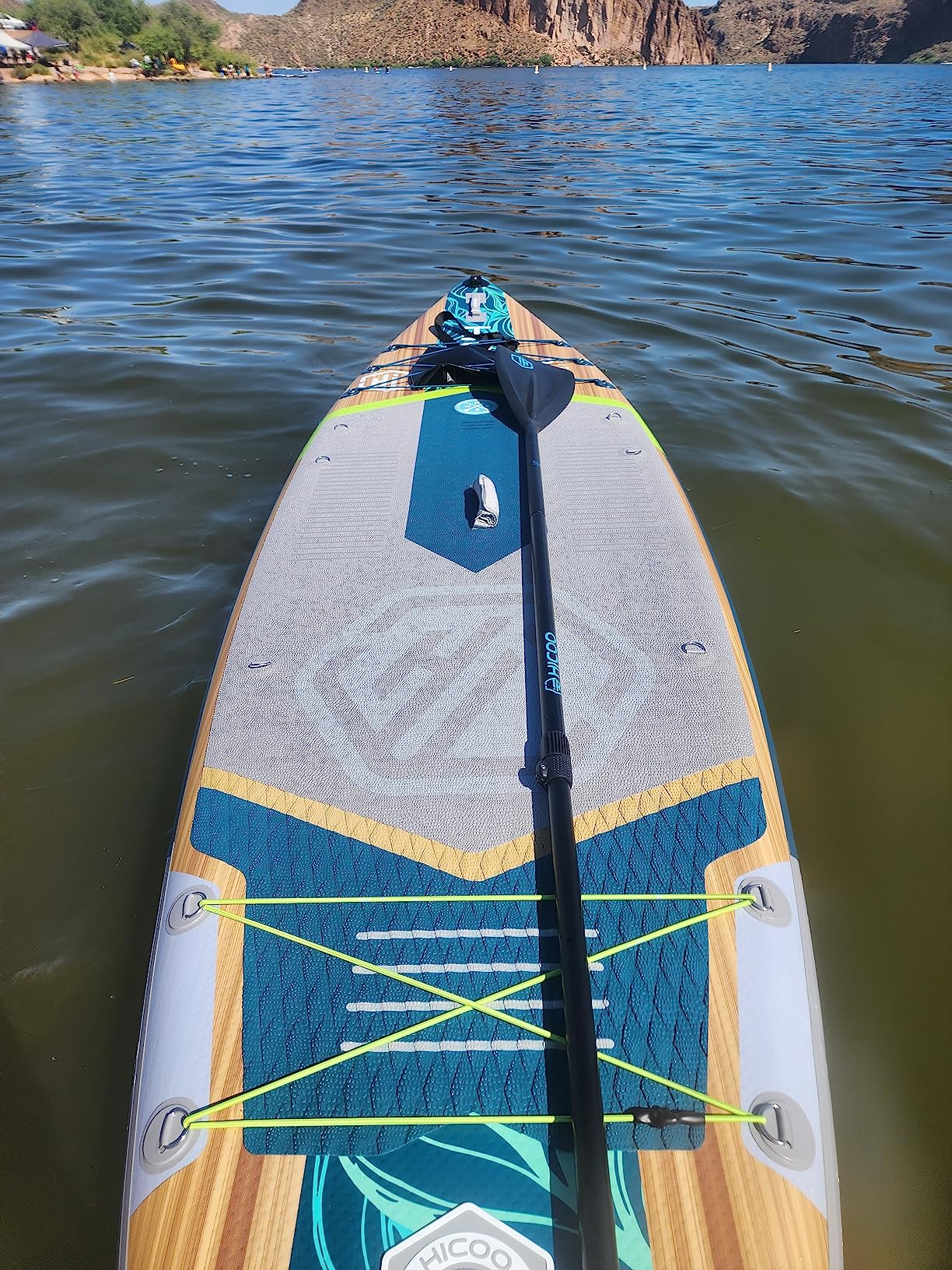 $10/mo - Finance HICOO 11'×34"×6" Extra Wide Inflatable Paddle Board ...