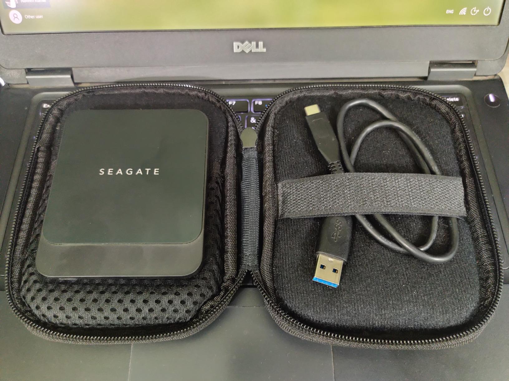 Saco External Hard Disk Protector Pouch Cover for Seagate 250 GB Fast ...