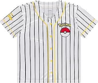 Amazon.com: Boys Pokémon Baseball Jersey Shirt - Pikachu, Charizard ...