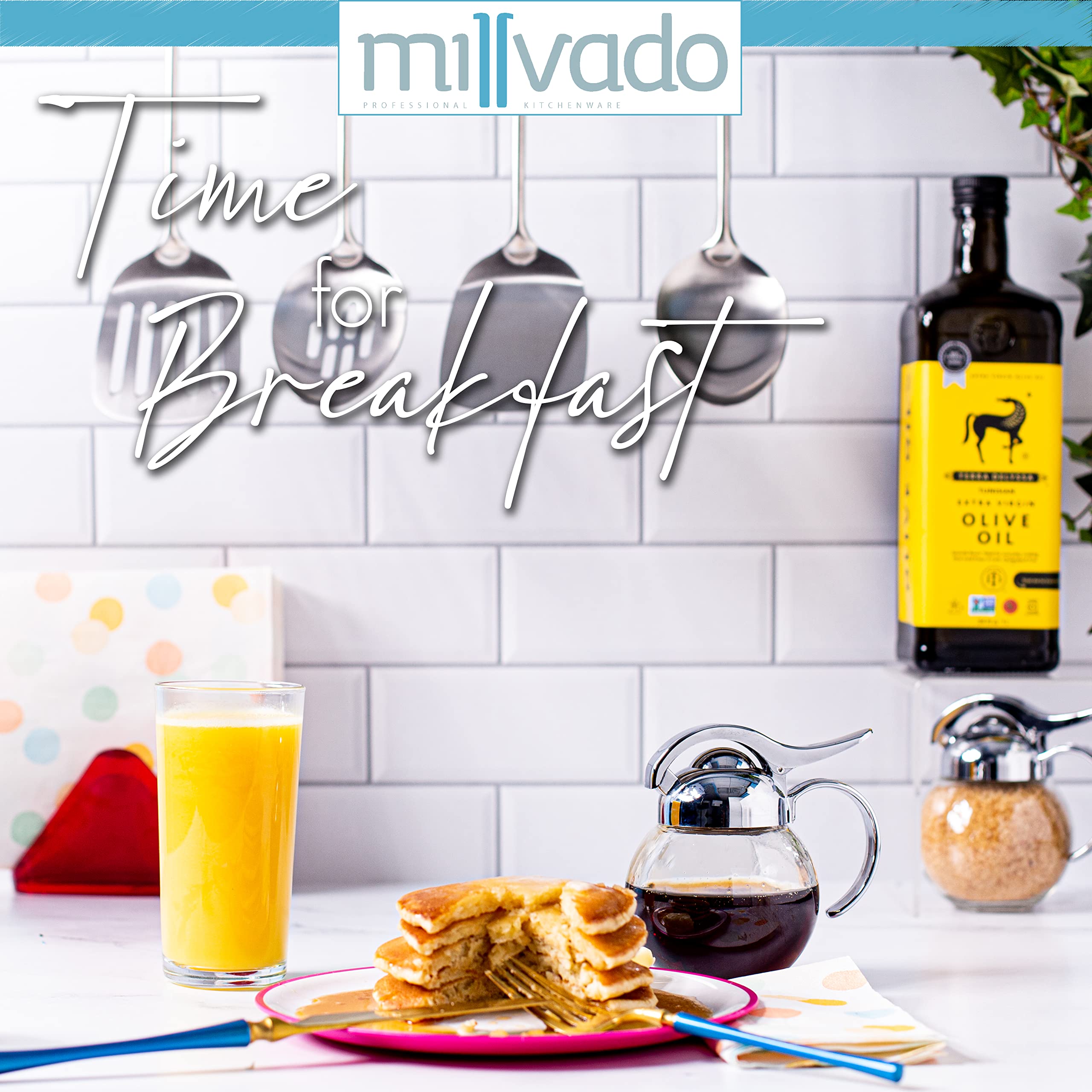 Snapklik.com : Syrup Dispenser, Restaurant Style Glass Honey Or Maple ...