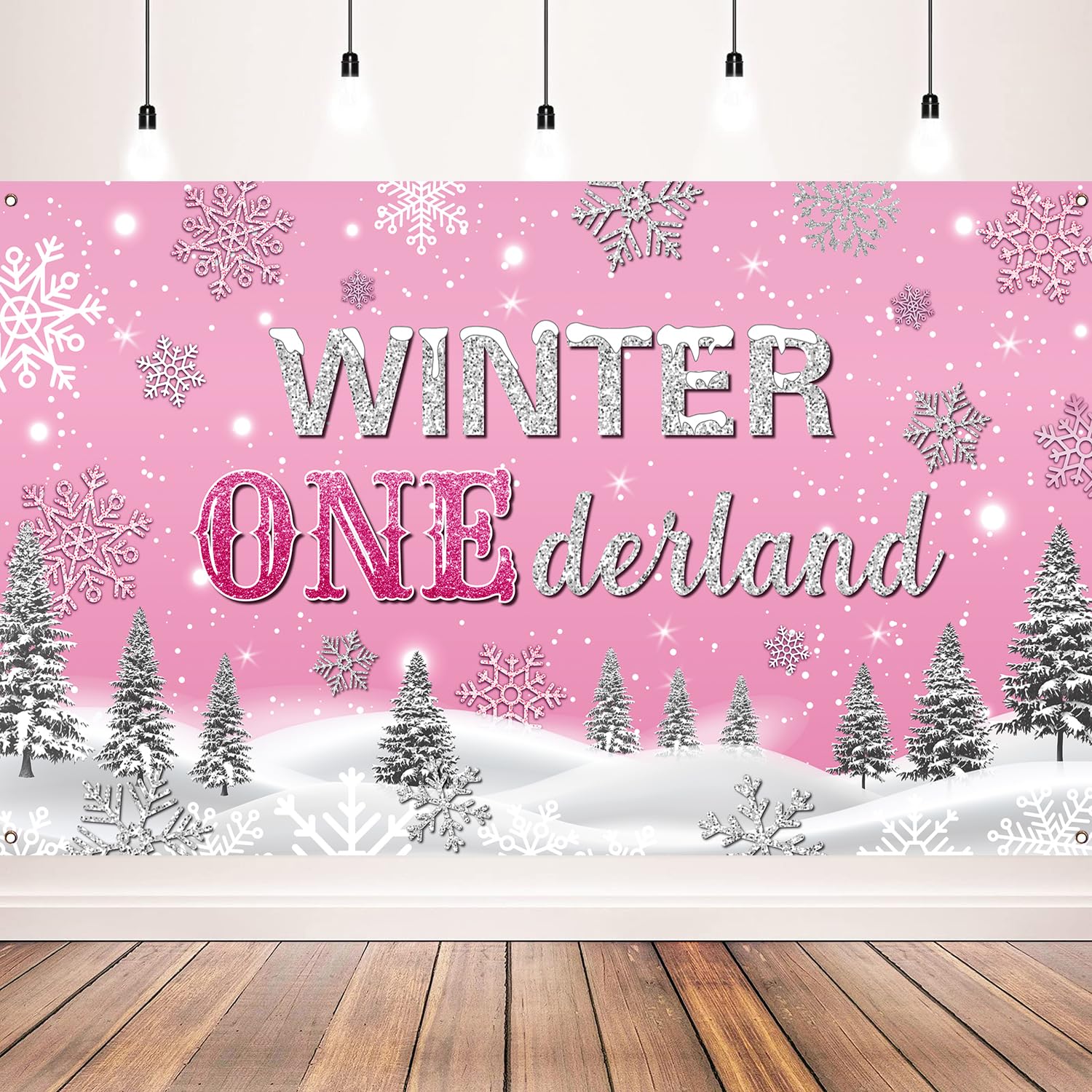 Amazon.com: Winter Onederland Party Decorations Winter Onederland 1st ...