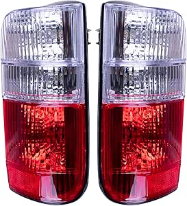Amazon.com: Prefer Warehouse Rear Tail Light Assembly Compatible With Toyota Hiace Van LH112 100 ...