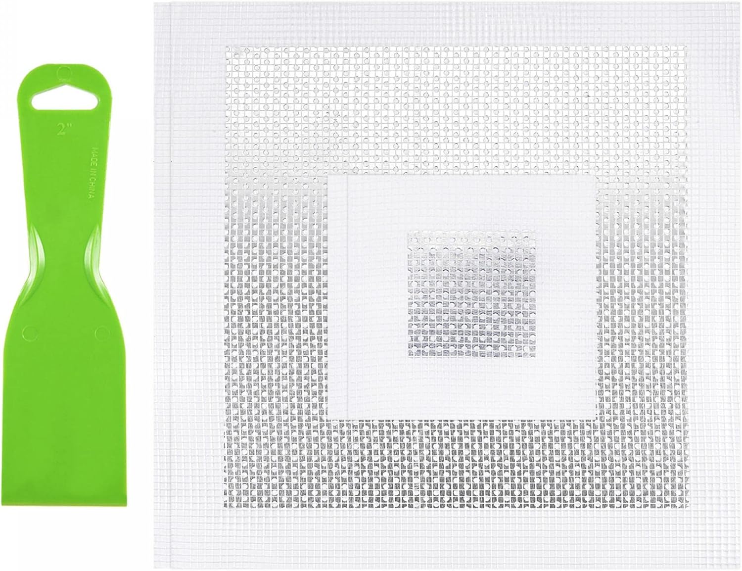 Amazon.com: uxcell 2-inch Putty Knife and 2" & 8" Aluminum Wall Repair ...