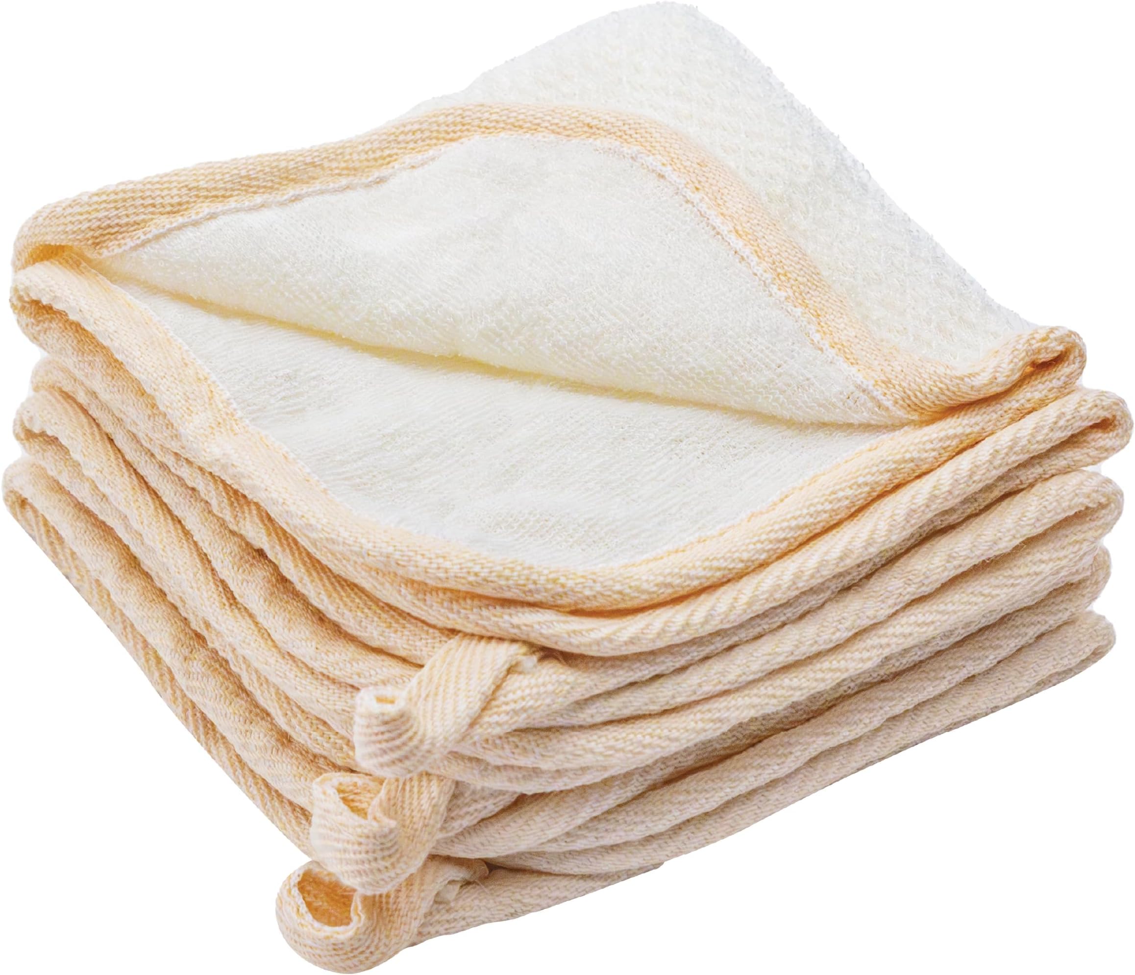 Amazon.com: The Rustic Man Wash Cloths for Face and Body, Exfoliating ...