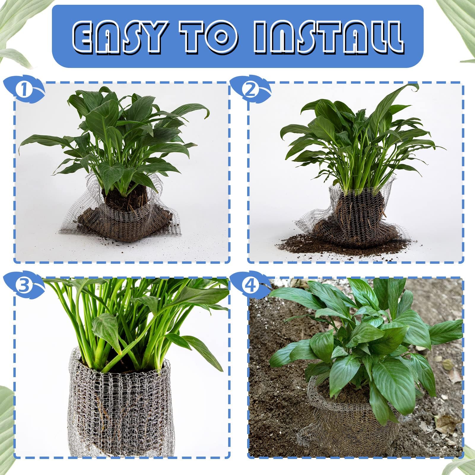 Snapklik.com : 2 Packs 15 Gallon Root Guard Gopher Proof Wire Basket ...