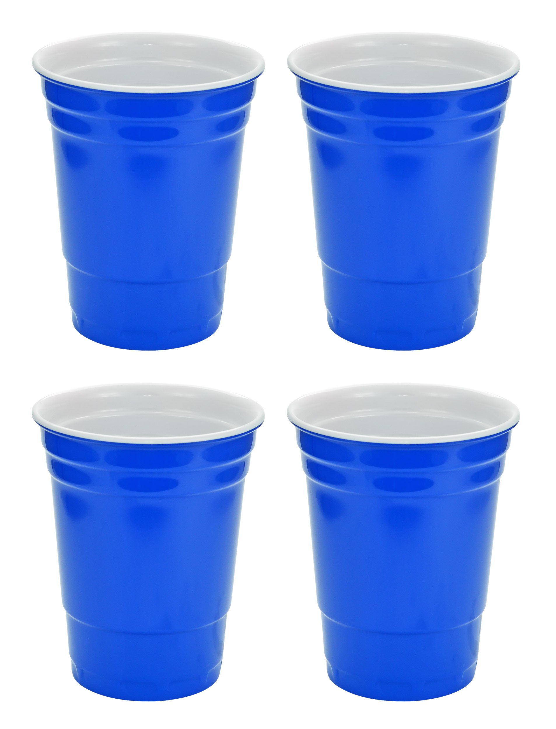 Amazon.com: Fairly Odd Novelties 16oz Blue Cup Made Out Of Melamine 4 ...