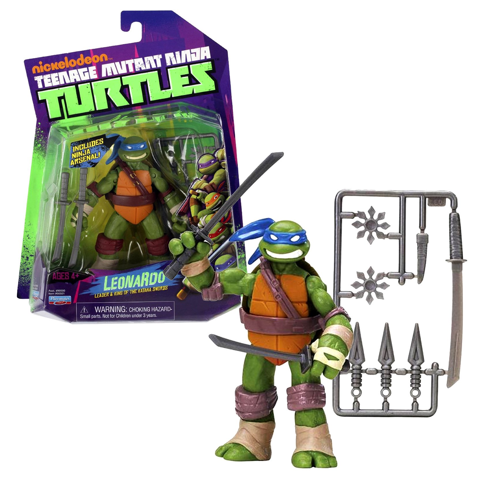 Playmates Year 2012 Nickelodeon Teenage Mutant Ninja Turtles 4 Inch ...