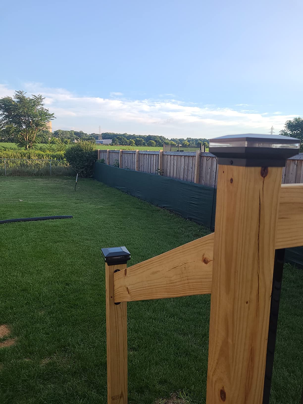 $10/mo - Finance Sunny Guard 6'x50' Fence Privacy Screen,Dark Green ...