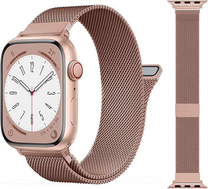 Amazon.com: Patented Milanese Loop Compatible with Apple Watch Band ...
