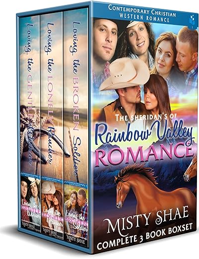 The Sheridan’s of Rainbow Valley Romance Complete 3 Book Boxset: Contemporary Christian Western ...