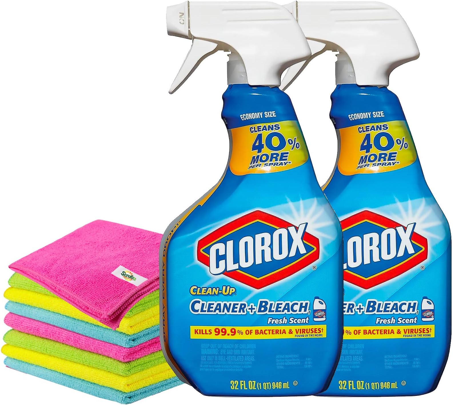 Amazon.com: Clorox Clean-Up All Purpose Cleaner with Bleach, Spray ...