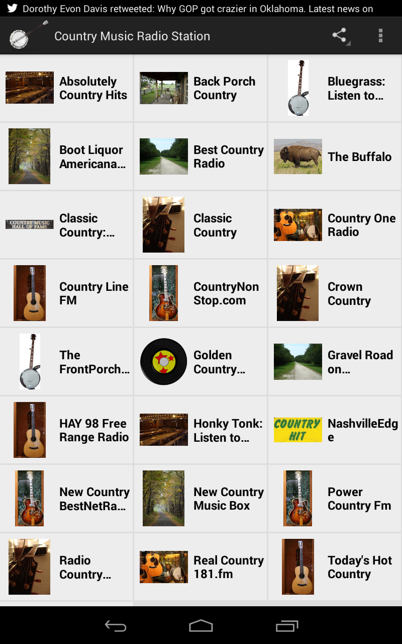 Country Music Radio Stations - App on Amazon Appstore