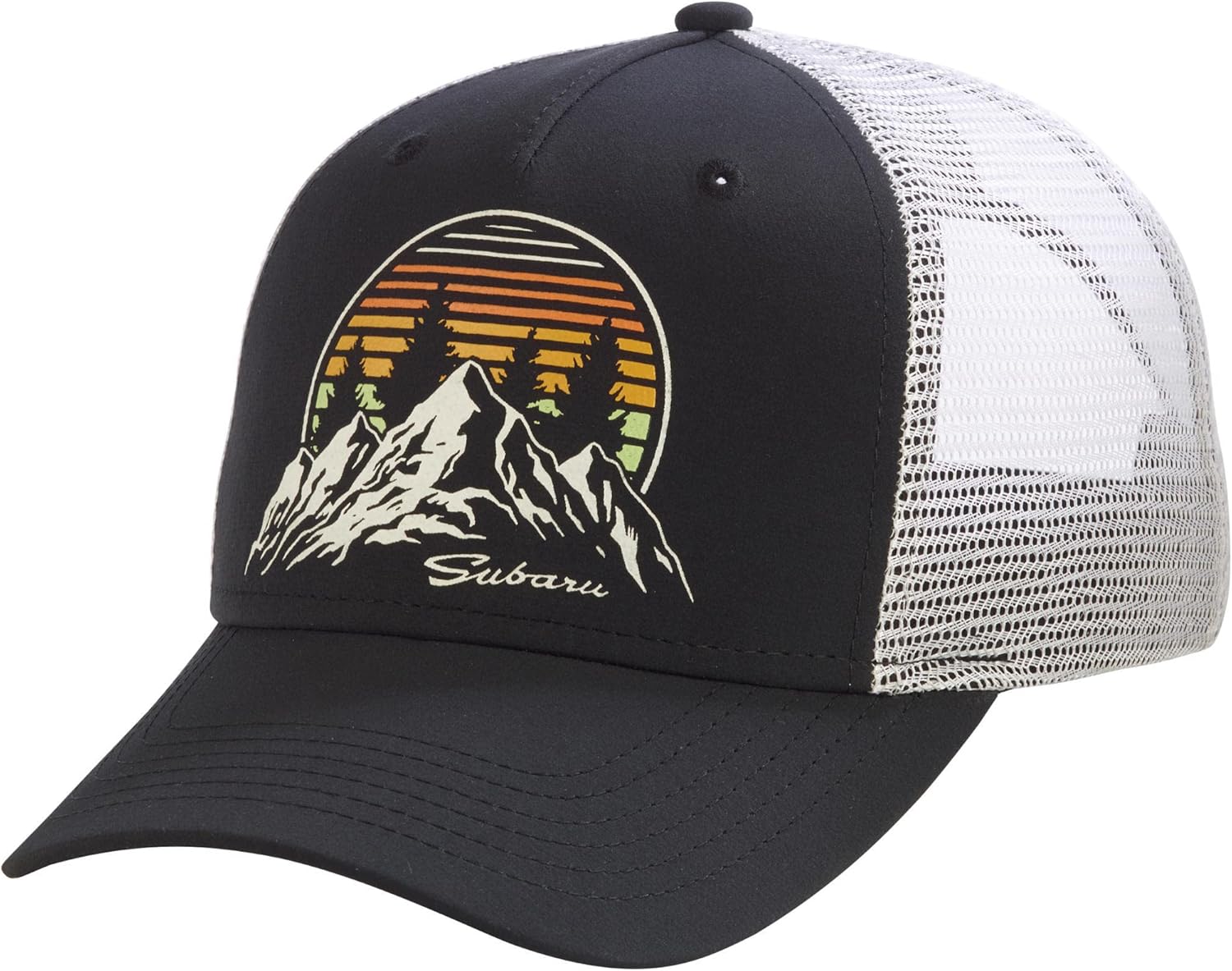 Amazon.com: Subaru Logo Vintage Mountain Mesh Cap Hat Ascent Forester ...