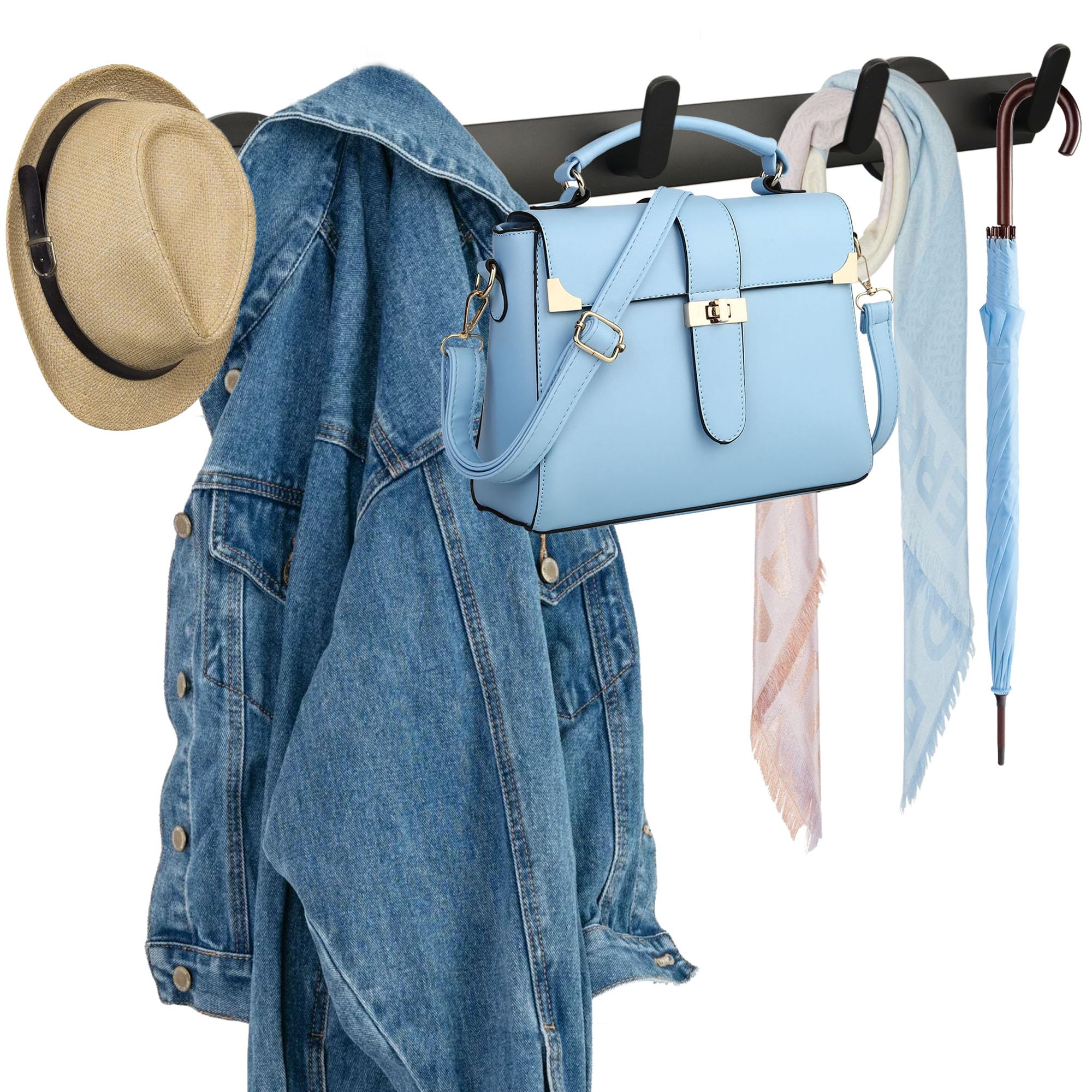 Amazon.com: ULIBERMAGNET Magnetic Hooks,Heavy Duty Coat Magnetic Rack ...