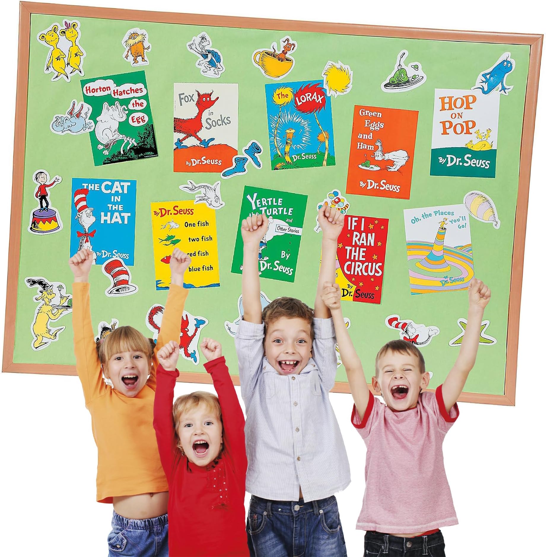 Amazon.com : Reading Bulletin Board Set, 37 Pieces : Office Products