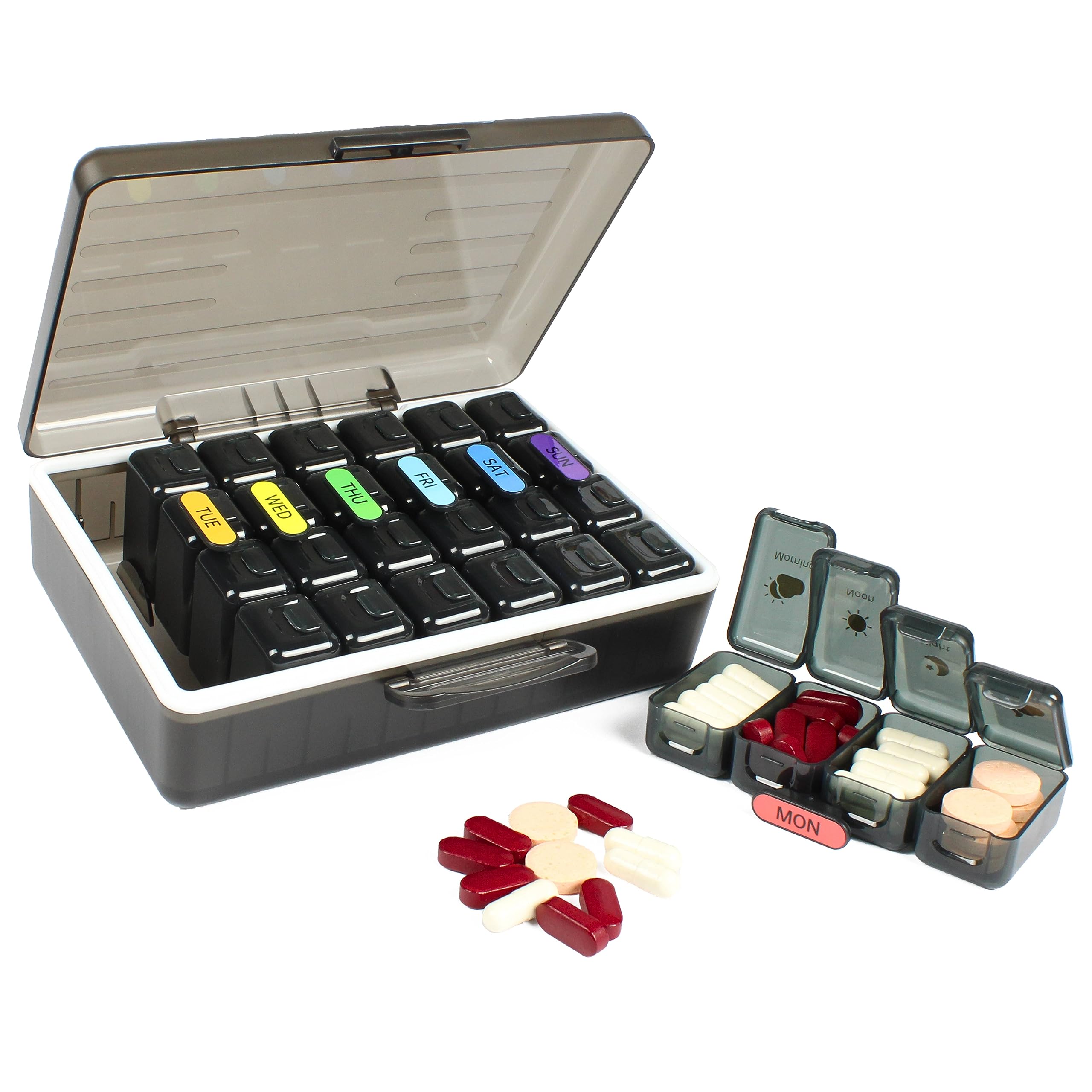 Big Premium Medicine organizer- Medicine organizer box- Medicine Box, 7 ...