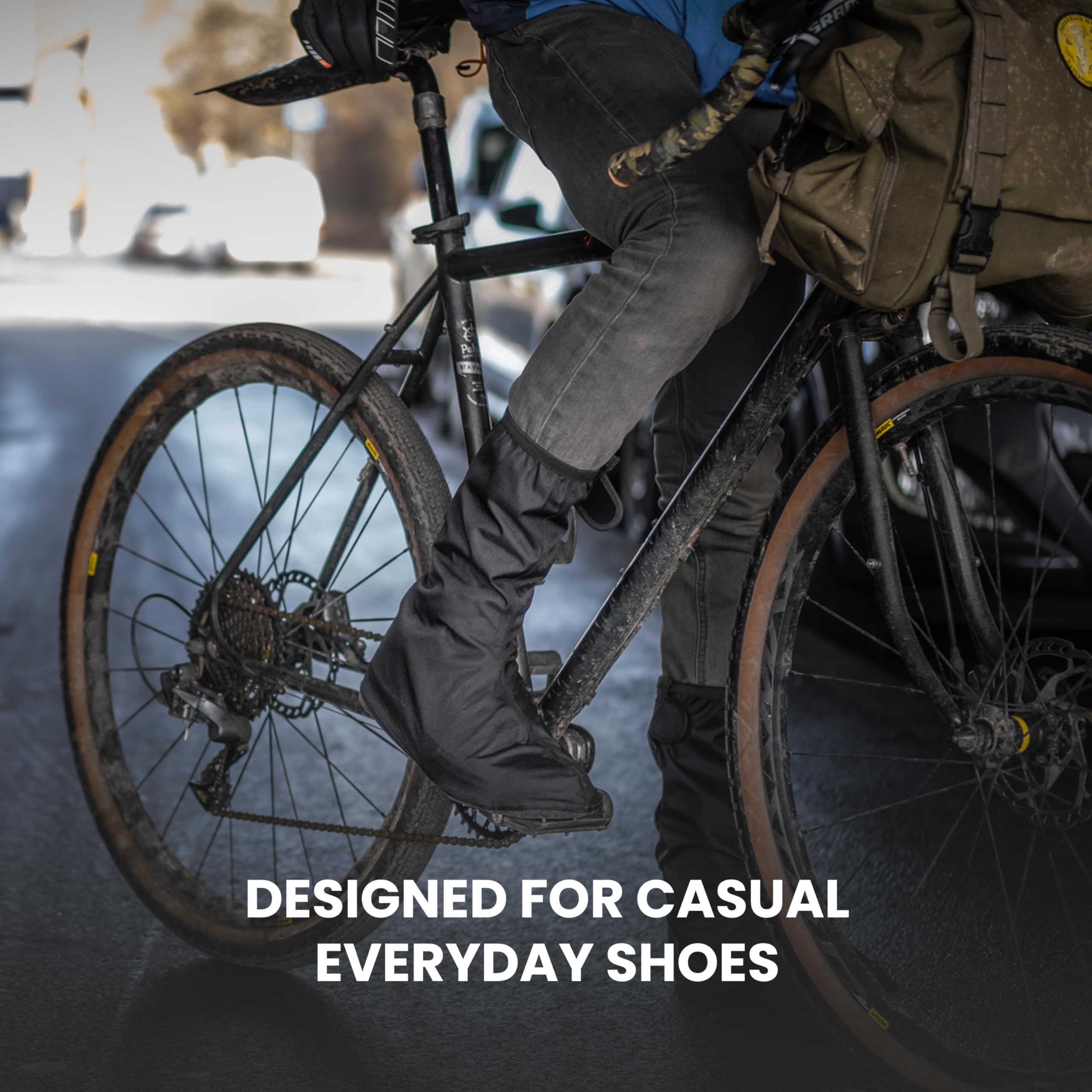 Snapklik.com : Dryfoot 2nd Edition Bicycle Rain Overshoes Waterproof ...