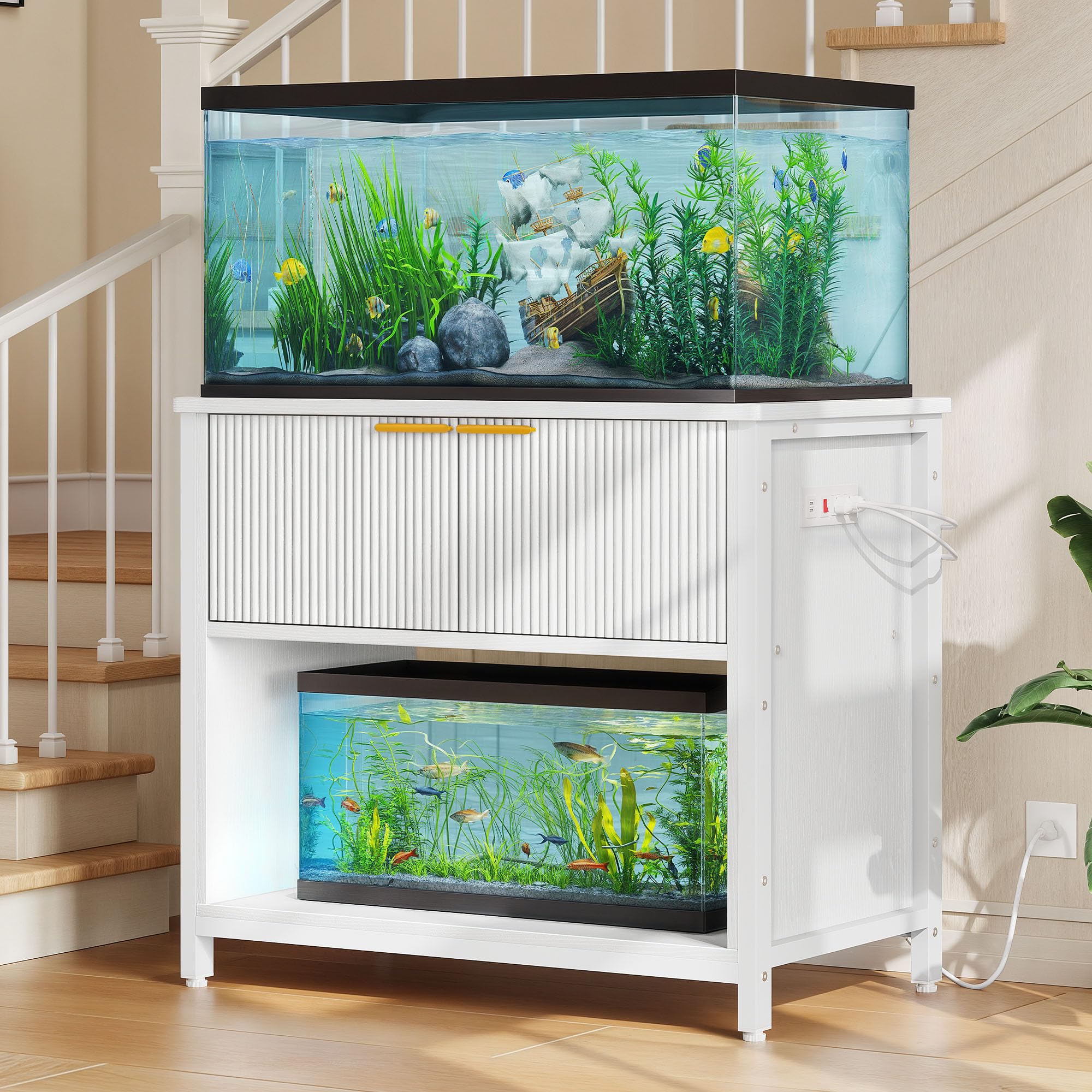 Snapklik.com : DWVO 40-50 Gallon Aquarium Stand