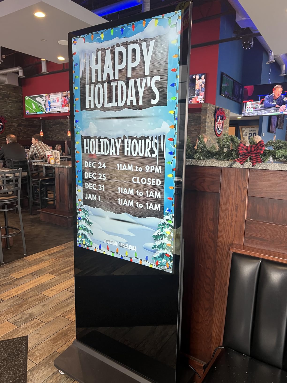 $66/mo - Finance QIXZOCV 43 Inch Indoor Digital Signage Touchscreen ...