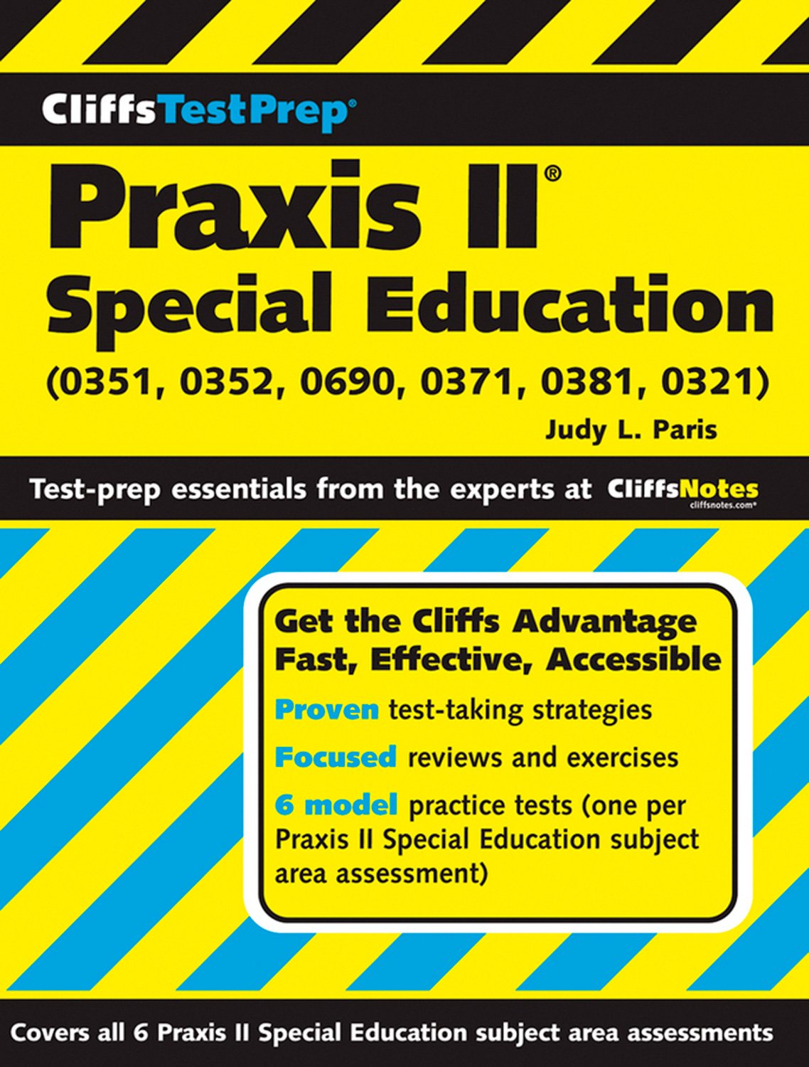 CliffsTestPrep Praxis II: Special Education (0351, 0352, 0690, 0371 ...