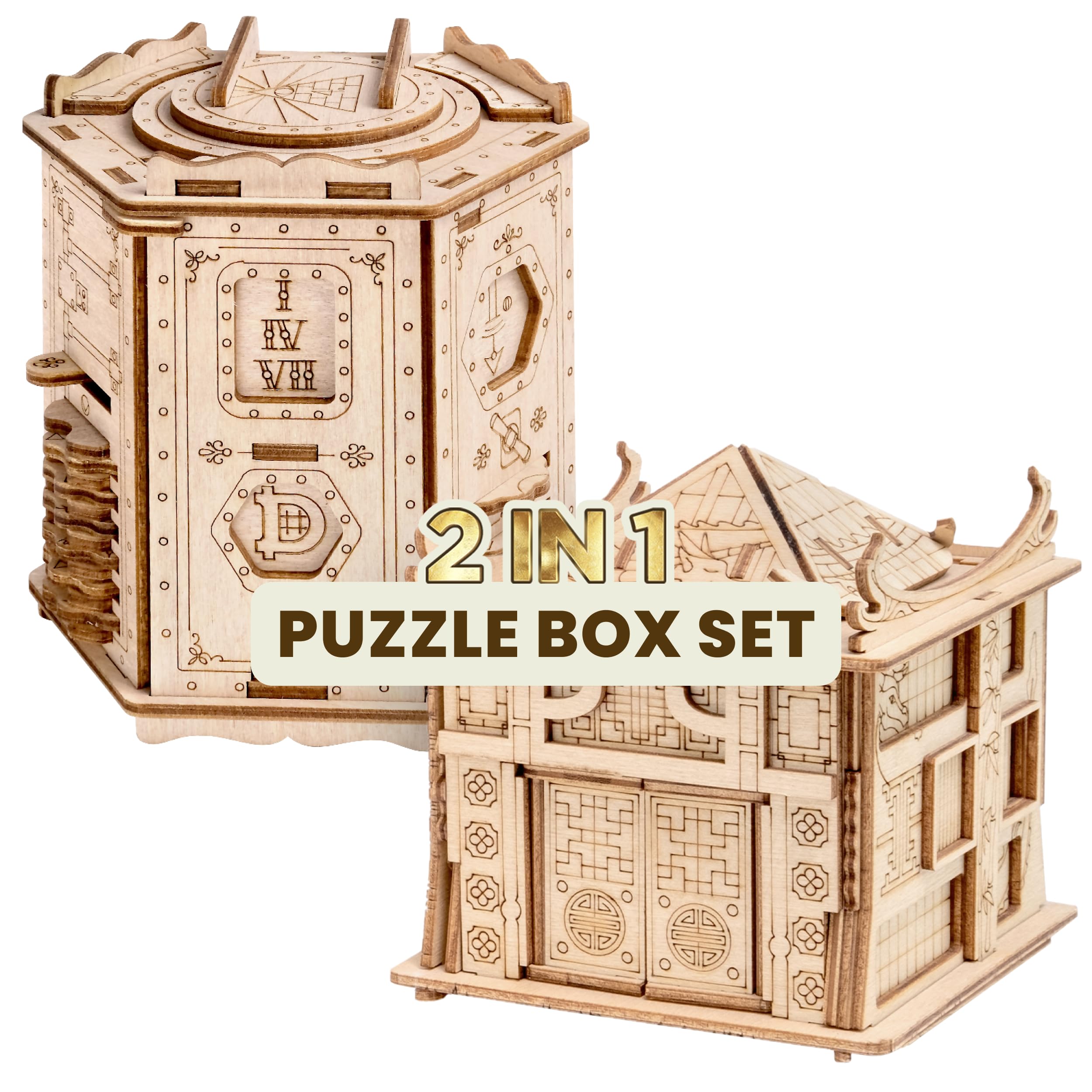 Amazon.com: ESC WELT Brainteasers Set - Brain Teaser Puzzles for Adults ...