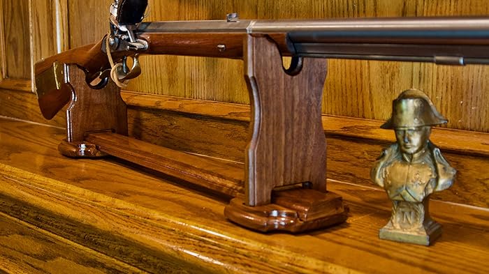 Amazon.com: Elegant Adjustable Rifle or Gun or Shotgun Display Stand ...