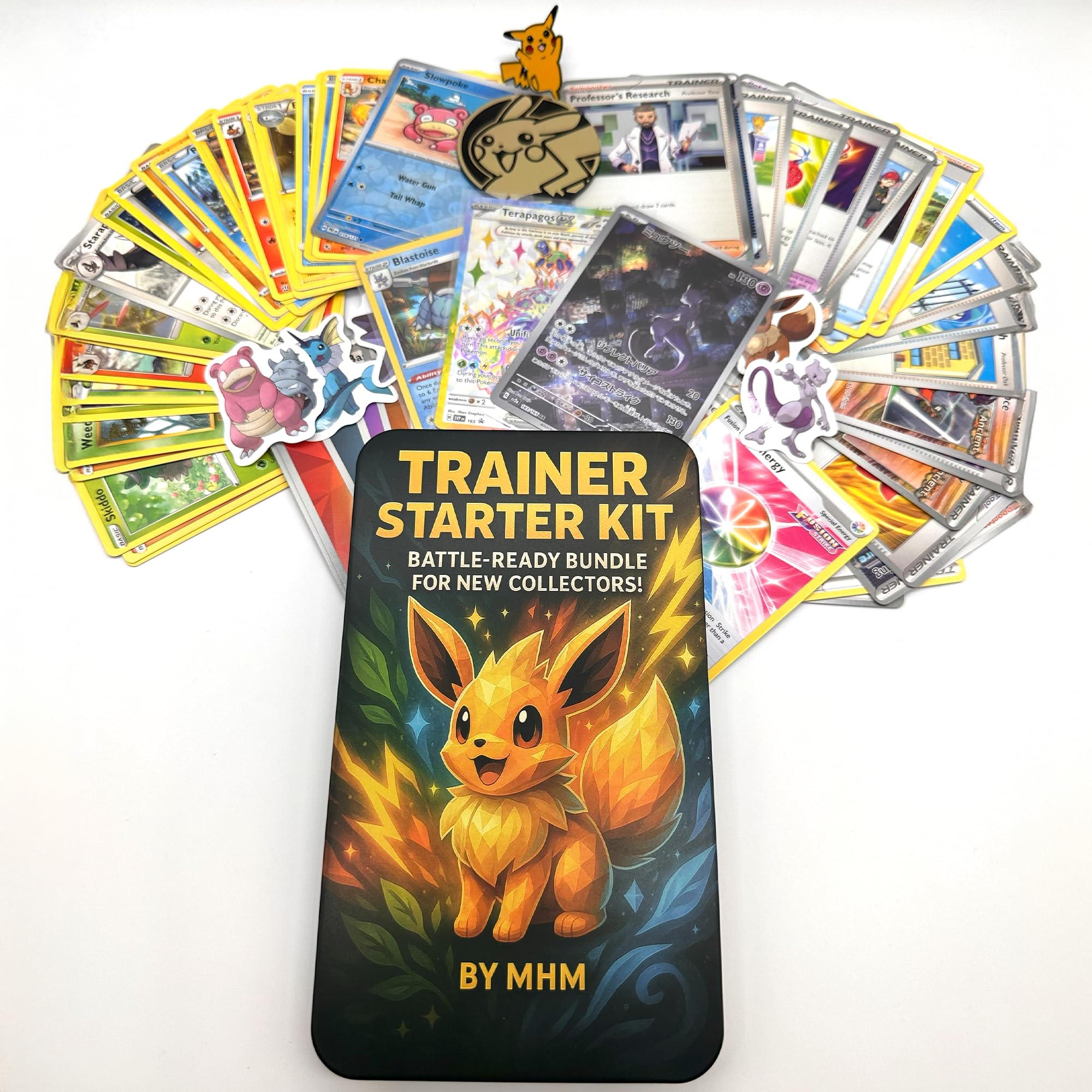 Trainer’s Awakening Bundle – Battle-Ready Pokémon Starter Kit Tin for ...