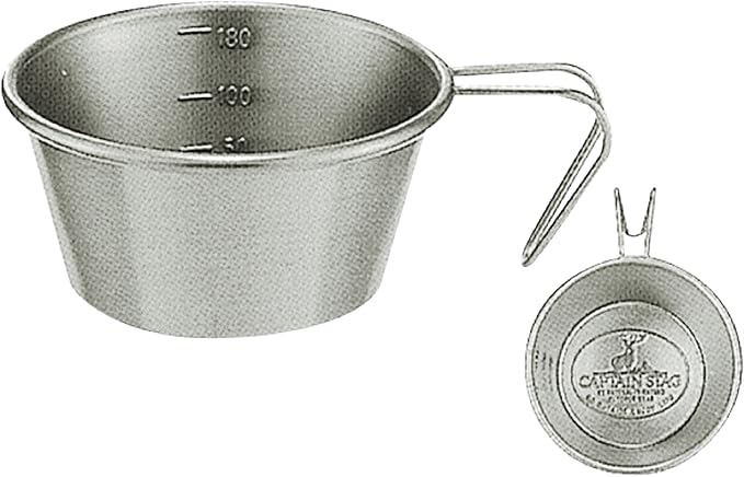 Amazon.com: Captain Stag Titanium Mini Sierra Stacking Cup, 7.1 fl oz ...