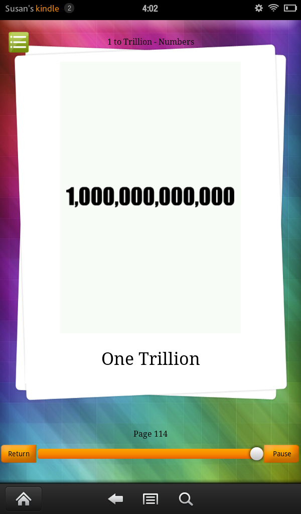 1 to Trillion - Numbers - App on Amazon Appstore