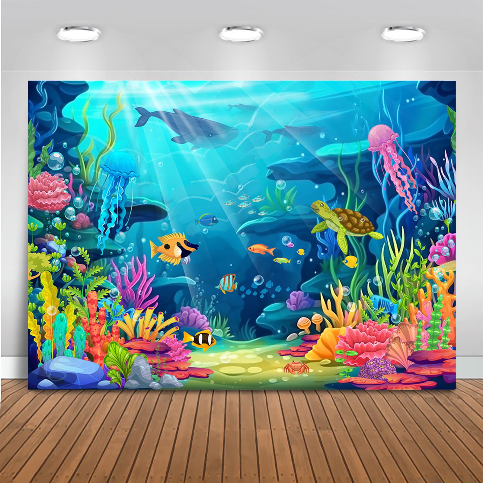Underwater Theme Baby Shower Art Under The Sea Party Decorations
