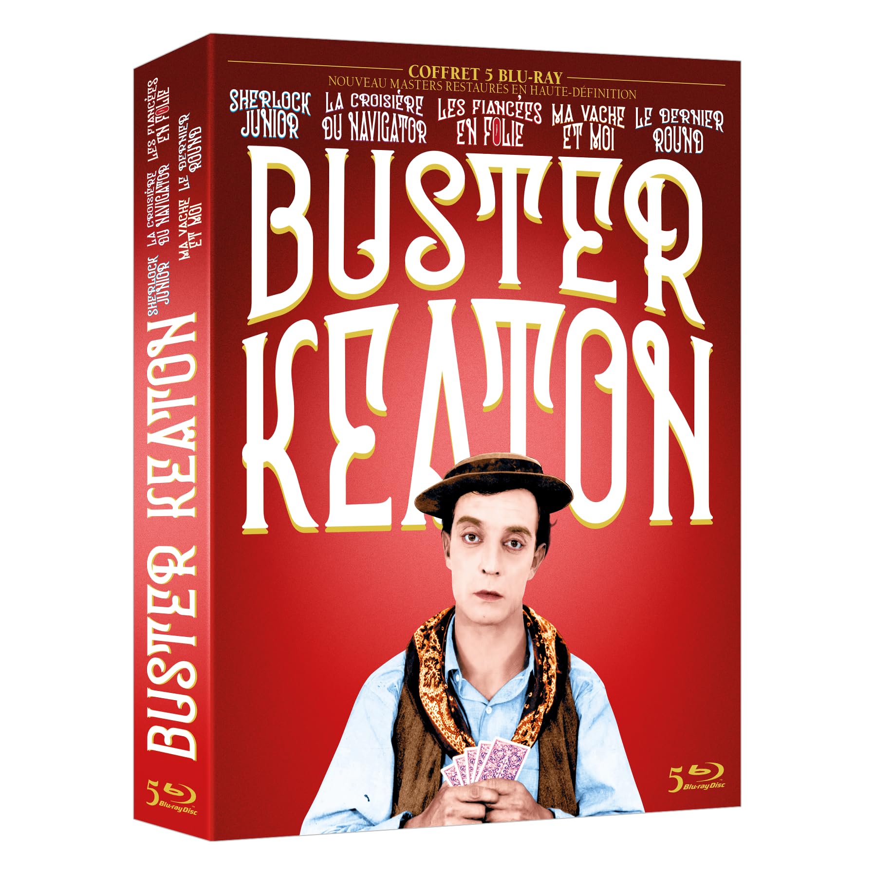 Buster keaton - coffret 5 films [Blu-ray] [FR Import]: Amazon.de ...