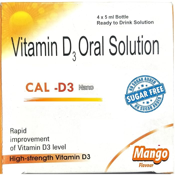 Buy Cal D3 Oral Solution Vitamin D3 Nano Shot , Cholecalciferol vitamin ...