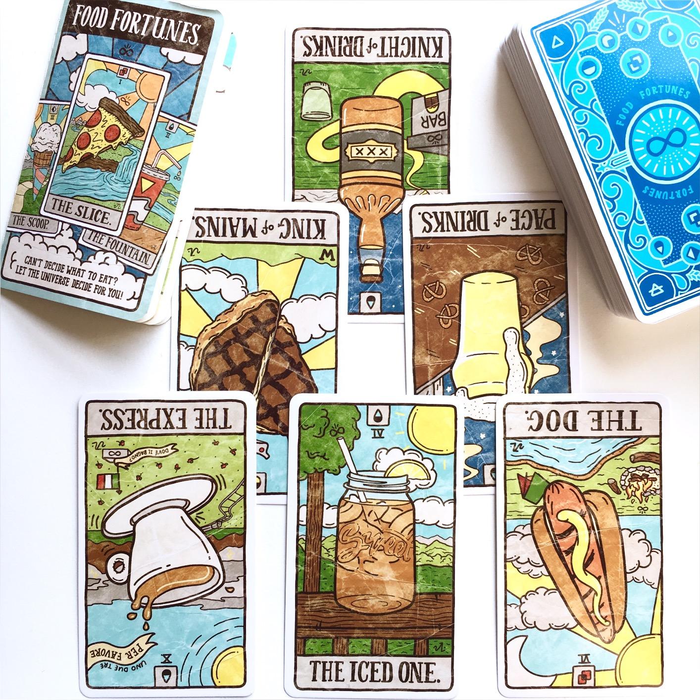 Amazon.com: Food Fortunes Card Deck (Gifts for Foodies, Food Lover ...
