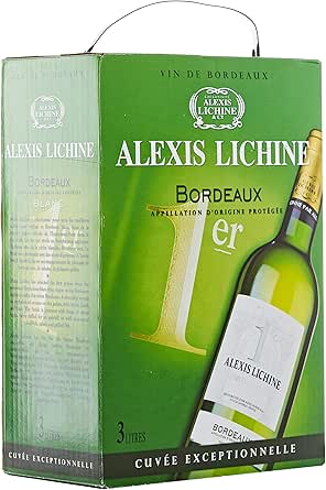 Alexis Lichine Bordeaux Premiere Cuvée Vin Blanc 3L : Amazon.fr: Epicerie