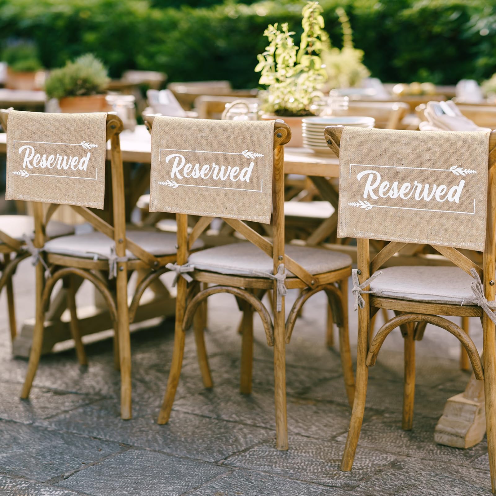 Rustic Wedding Burlap Signs Boho Burlap Wedding & Wedding Shower Decor