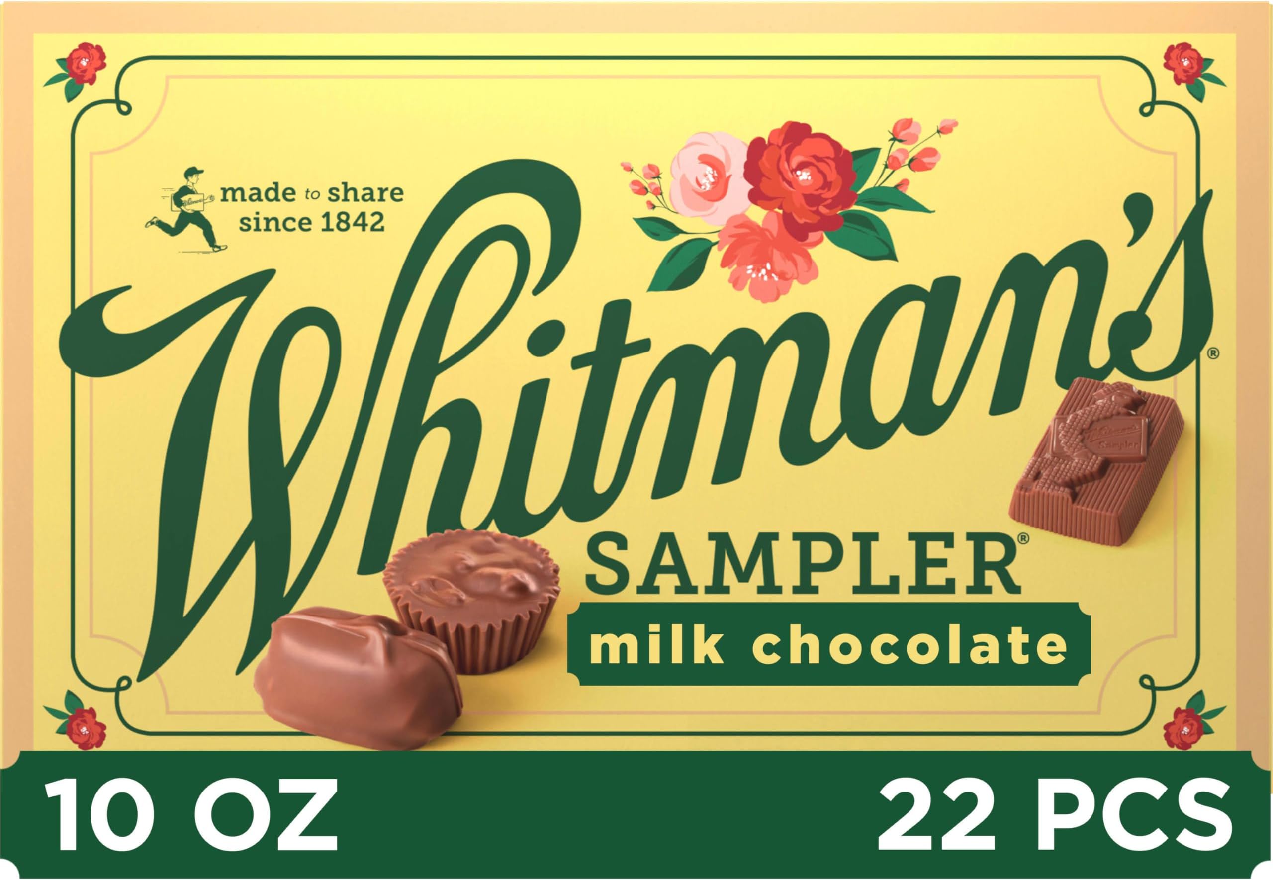 Amazon.com: Whitman's Sampler Chocolate Gift Box of Assorted Chocolates ...