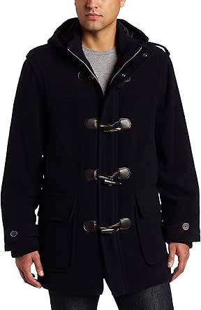 Tommy Hilfiger Men's Wool Plush Toggle Coat at Amazon Men’s Clothing ...
