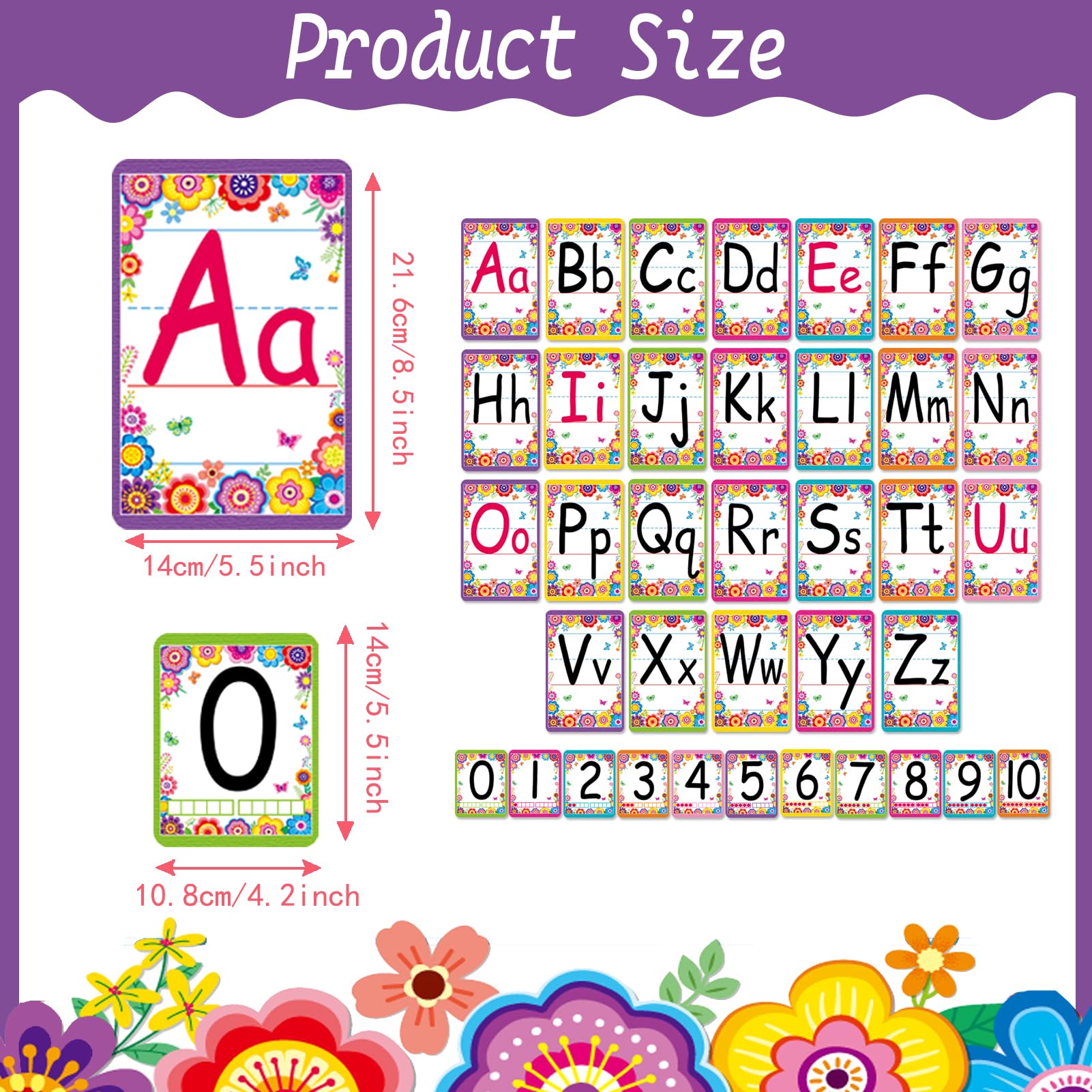 Snapklik.com : Bulletin Board Letters - ABC Alphabet Poster Classroom ...