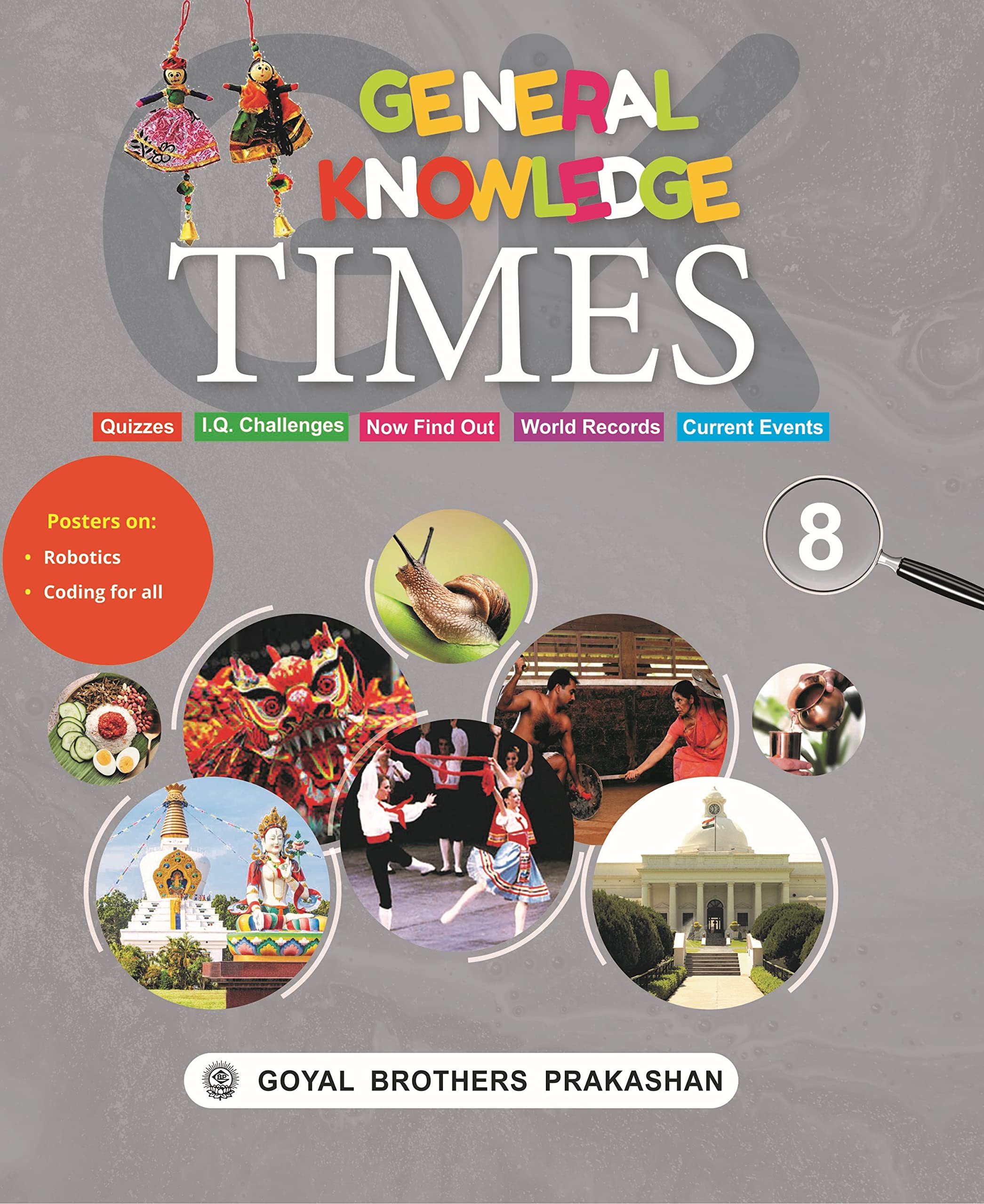 General Knowledge Times for Class 8 : Sr. Vijaya: Amazon.in: Books