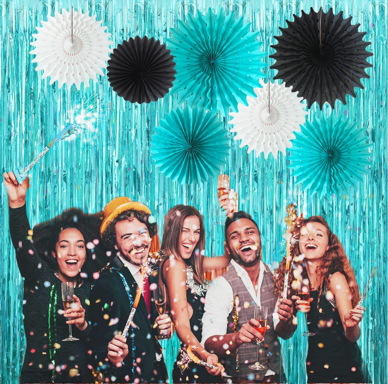 Buy Turquoise Graduation Decorations 2022 Teal Black Graduation Party buy-turquoise-graduation-decorations-2022-teal-black-graduation-party