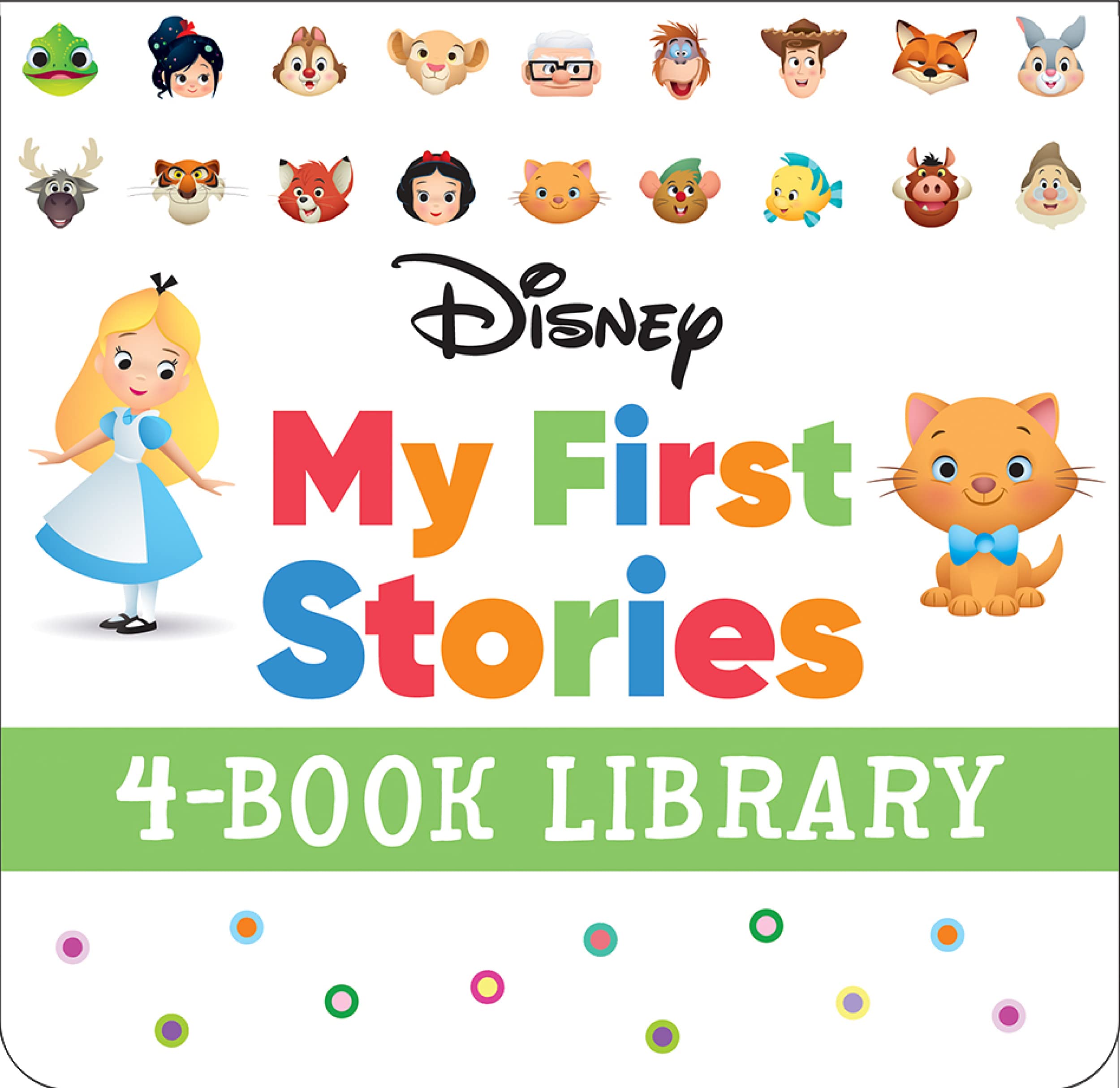 Disney My First Stories 4 Book Set - Includes Characters from Jungle ...